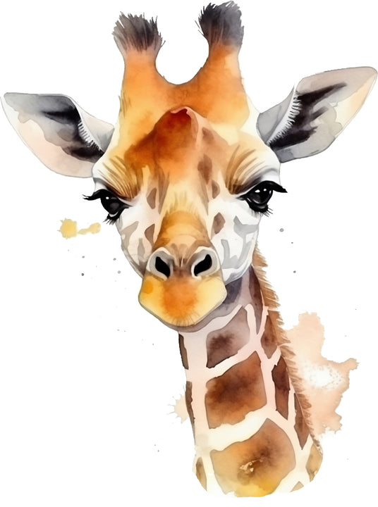 Giraffe 100% Cotton Fabric Panel Block AD430 – Saphie's Fabrics