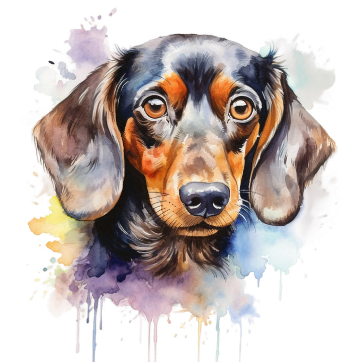 Dachshund Dog 100% Cotton Fabric Panel Block AE188 – Saphie's Fabrics