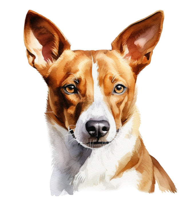 Basenji Dog 100% Cotton Fabric Panel Block AE200 – Saphie's Fabrics