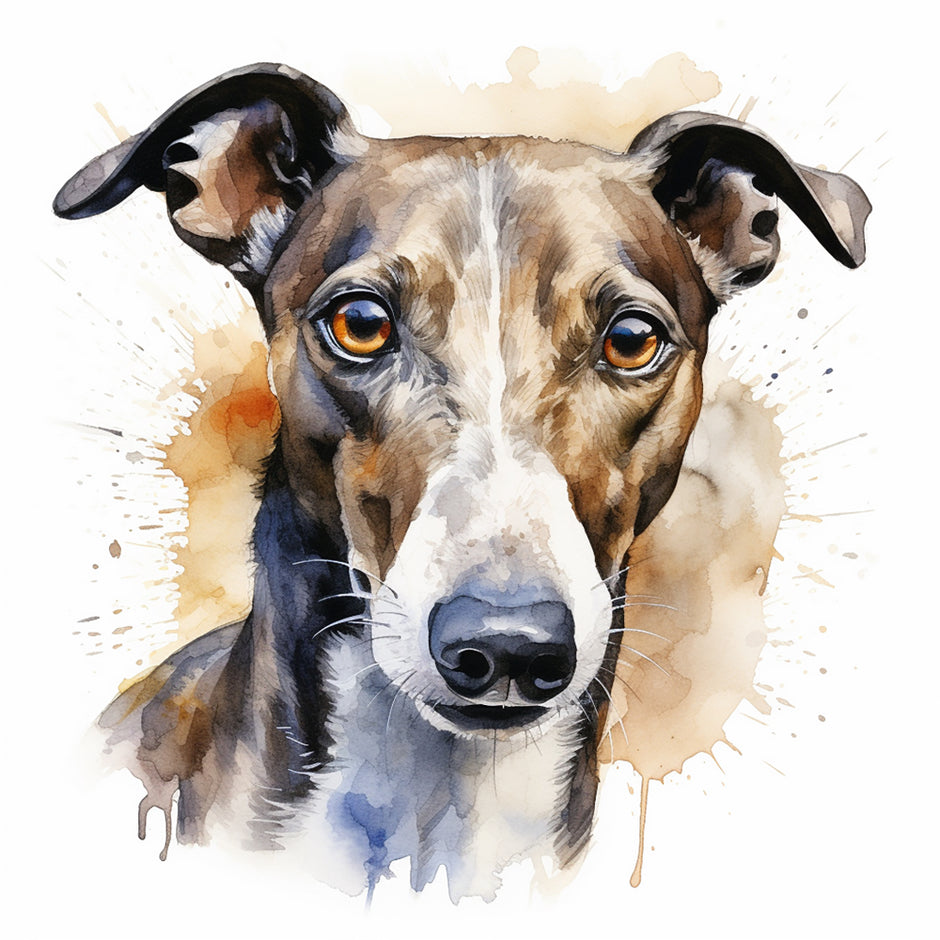 Greyhound Dog 100% Cotton Fabric Panel Block AE489 – Saphie's Fabrics